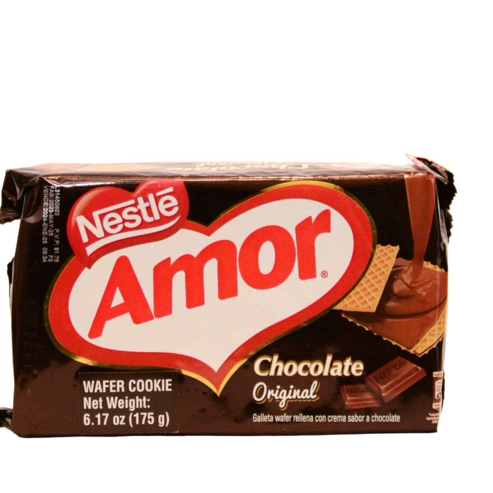 Nestle Wafer Amor chocolate 6 oz – Plata Grocery